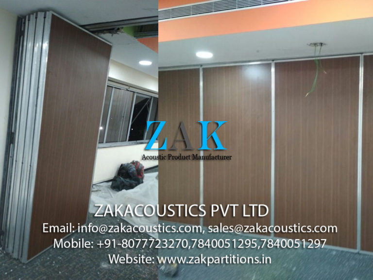 ZAK Movable Wall Partitions for Banquet Hall | ZAK Acoustics Pvt Ltd